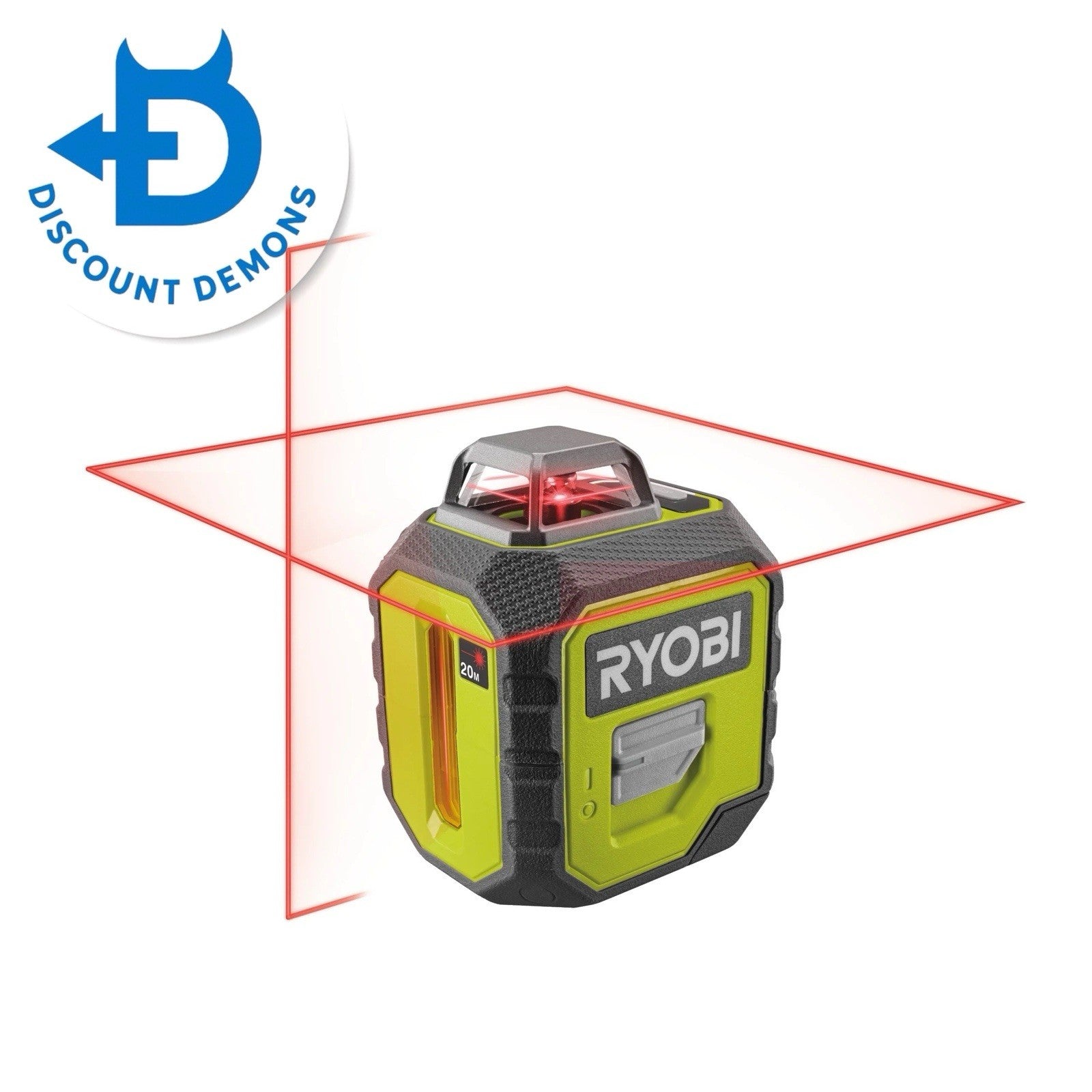 RYOBI 360˚ Red Line Laser (RB360RLL) (Bare tool) – Discount Demons UK